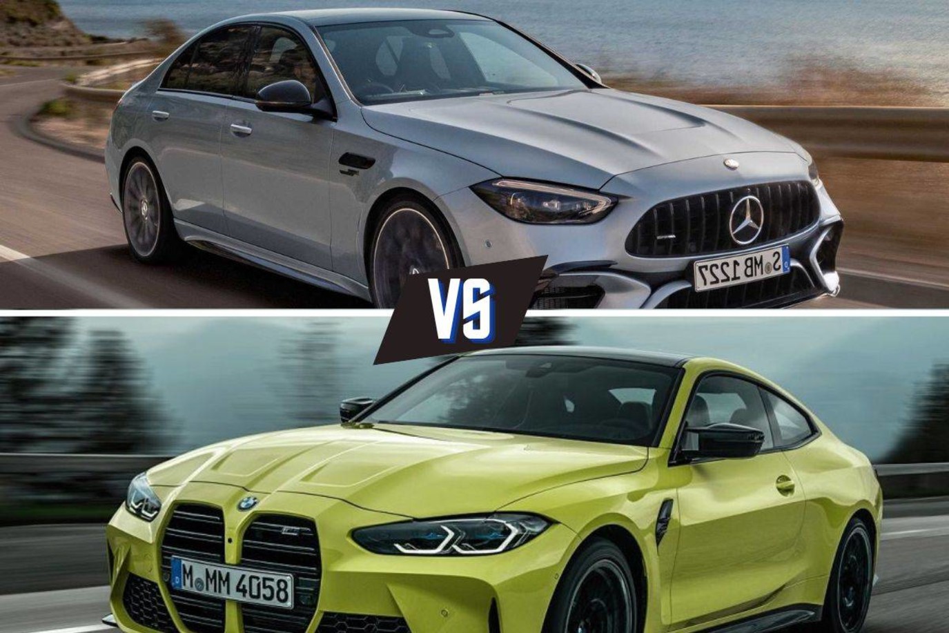مقارنة بين BMW M4 CS ومرسيديس AMG C63 S E Performance | مجلة سيدتي