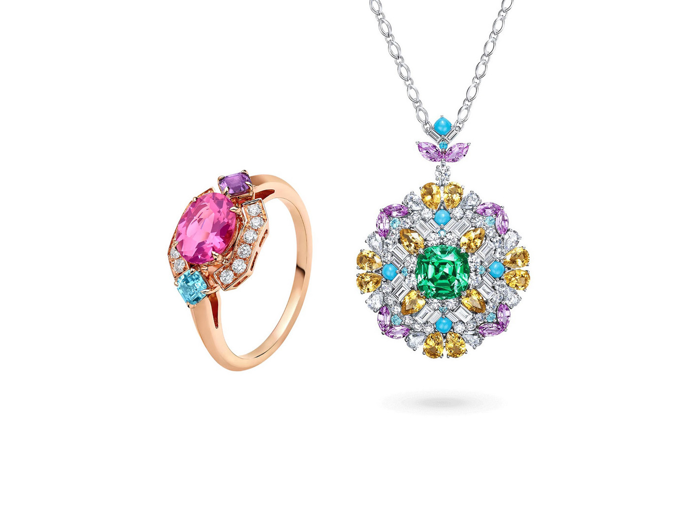 استقبلي 2024 بمجوهرات بأحجار التورمالين الملونة لإطلالة تخطف الأنظار ...