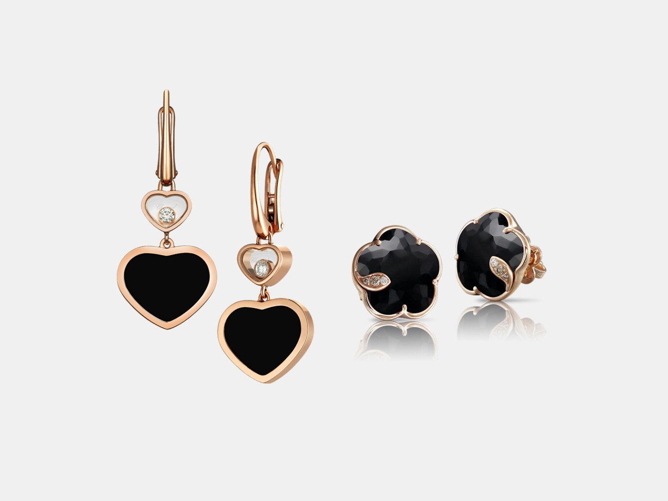 أقراط مرصّعة بحجر الأونيكس لأناقتكِ هذا الخريف | مجلة سيدتي