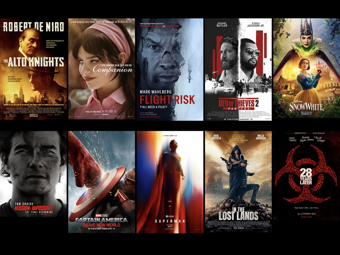 أفضل 10 أفلام أجنبية ينتظرها الجمهور في 2025 | مجلة سيدتي